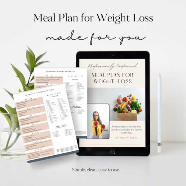 Individual Custom Meal Plans | Weight Loss & Nutrition | Easy to Follow